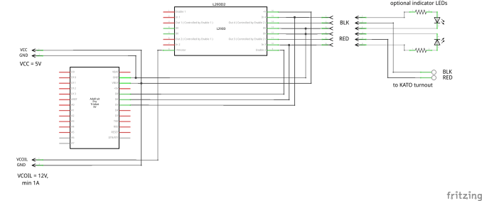(archive) Switch Machine Controllers – version 1 | model railroad ...