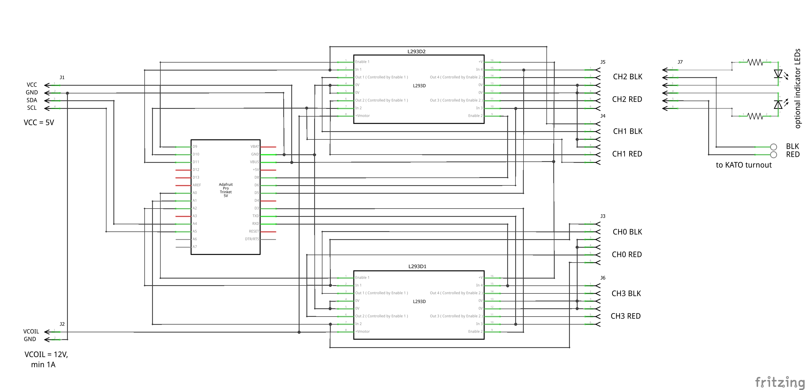 (archive) Switch Machine Controllers – version 1 | model railroad ...